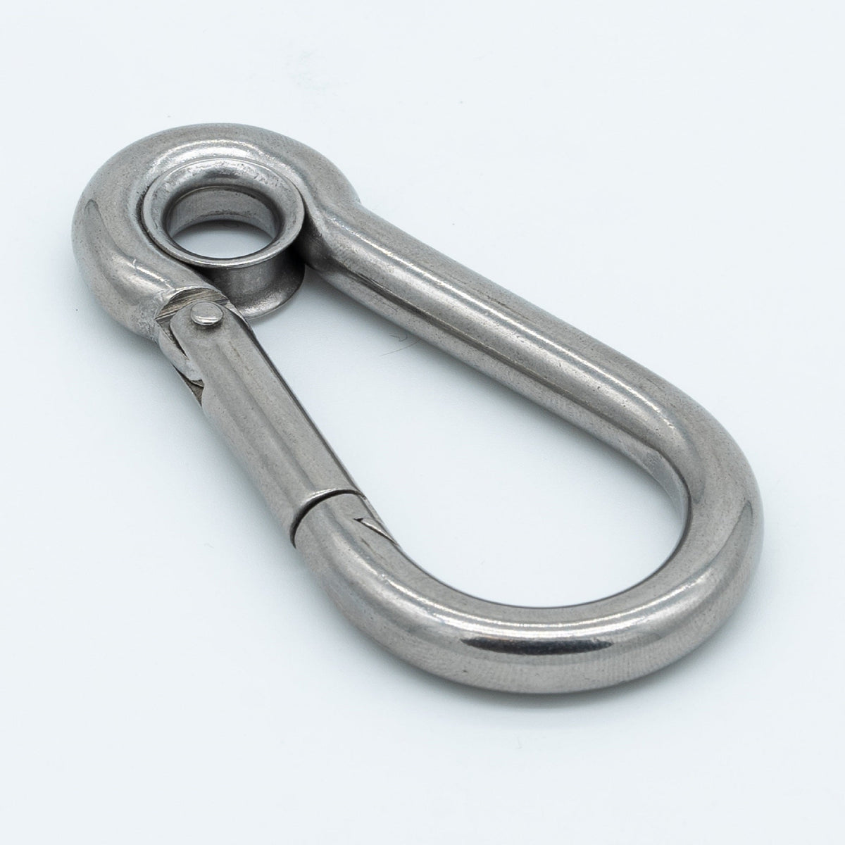 Nerezová karabína s očnicou, AISI 316 (A4) – Add. Pavlínek s.r.o.